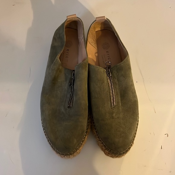 Eric Michael | Shoes | Eric Michael Shoes Olive Green | Poshmark